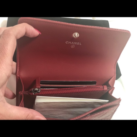 CHANEL | Accessories | Authentic Chanel Compact Wallet | Poshmark